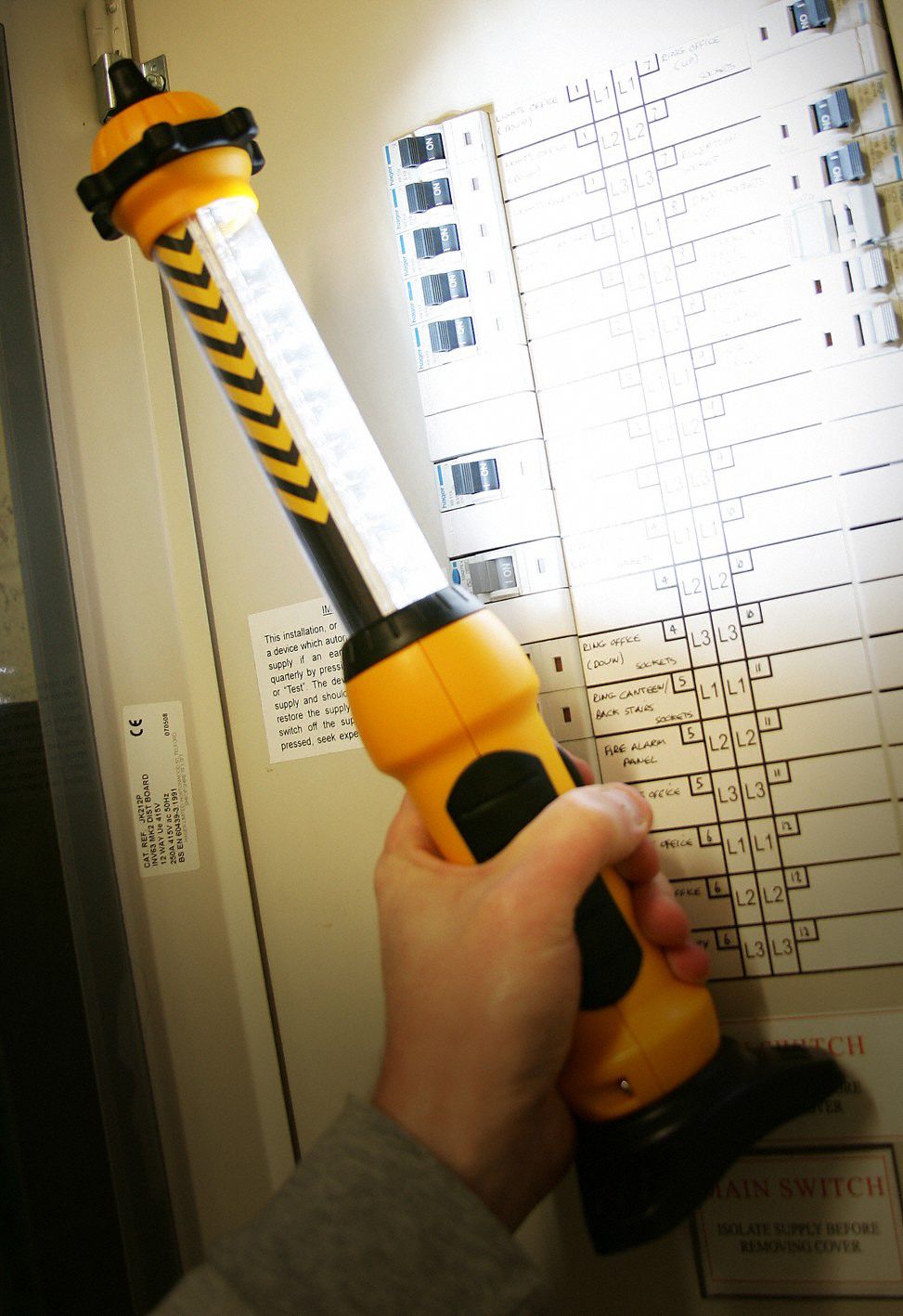 DEFENDER LED Rechargeable Hand Lamp, 1.0 Lamp Watts, Cordless Cord ...