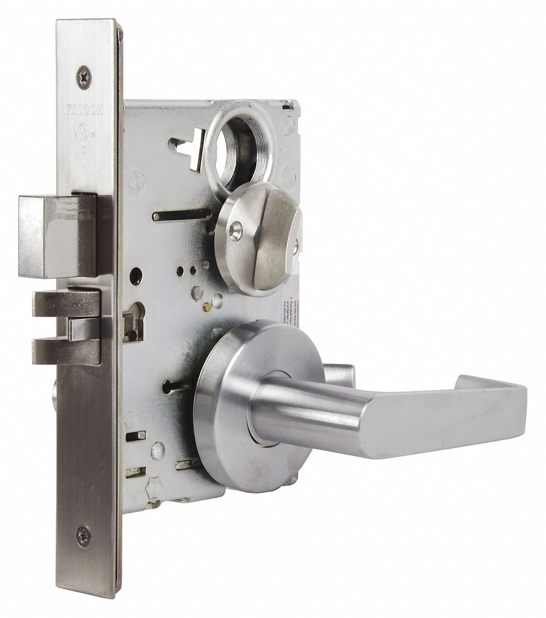 FALCON LOCK, Privacy Lever Locksets, Chrome, Door Lockset - 46TM14 ...