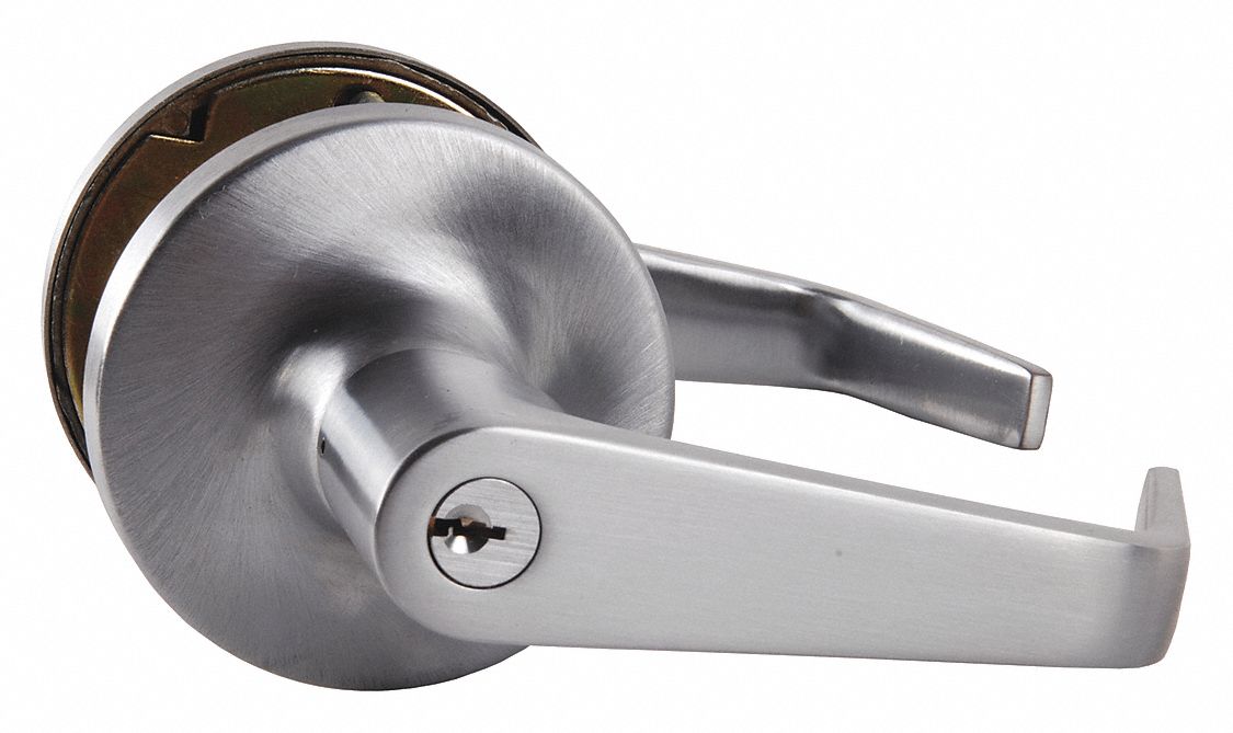 FALCON LOCK, Classroom Lever Locksets, Chrome, Door Lockset - 46TM19 ...