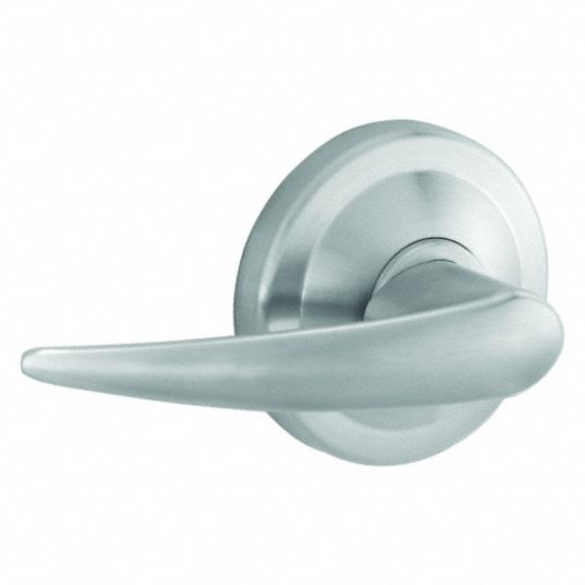 SCHLAGE, Passage Lever Locksets, Chrome, Door Lockset - 46TN51|ND10S ...