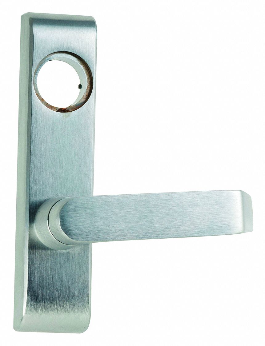 VON DUPRIN, Chrome, Mechanical Exit Device Trim - 46TR27|360L-06 US26D ...