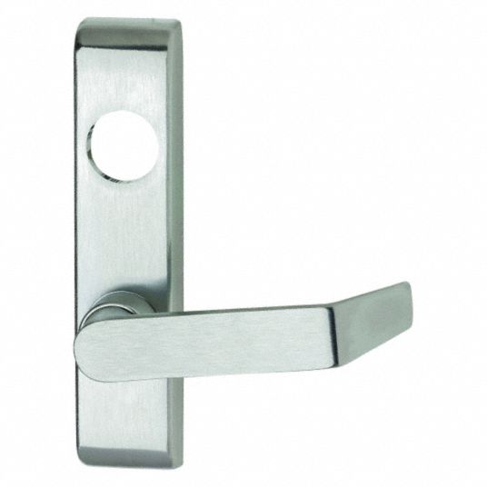 VON DUPRIN, Chrome, Mechanical Exit Device Trim - 46TR29|373L-06 US26D ...