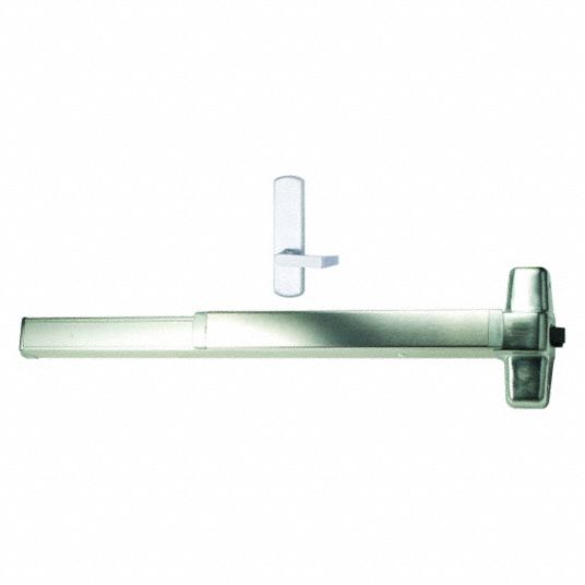 VON DUPRIN, 3 ft Max Door Wd, Stainless Steel, Exit Device - 46TU01|98L ...