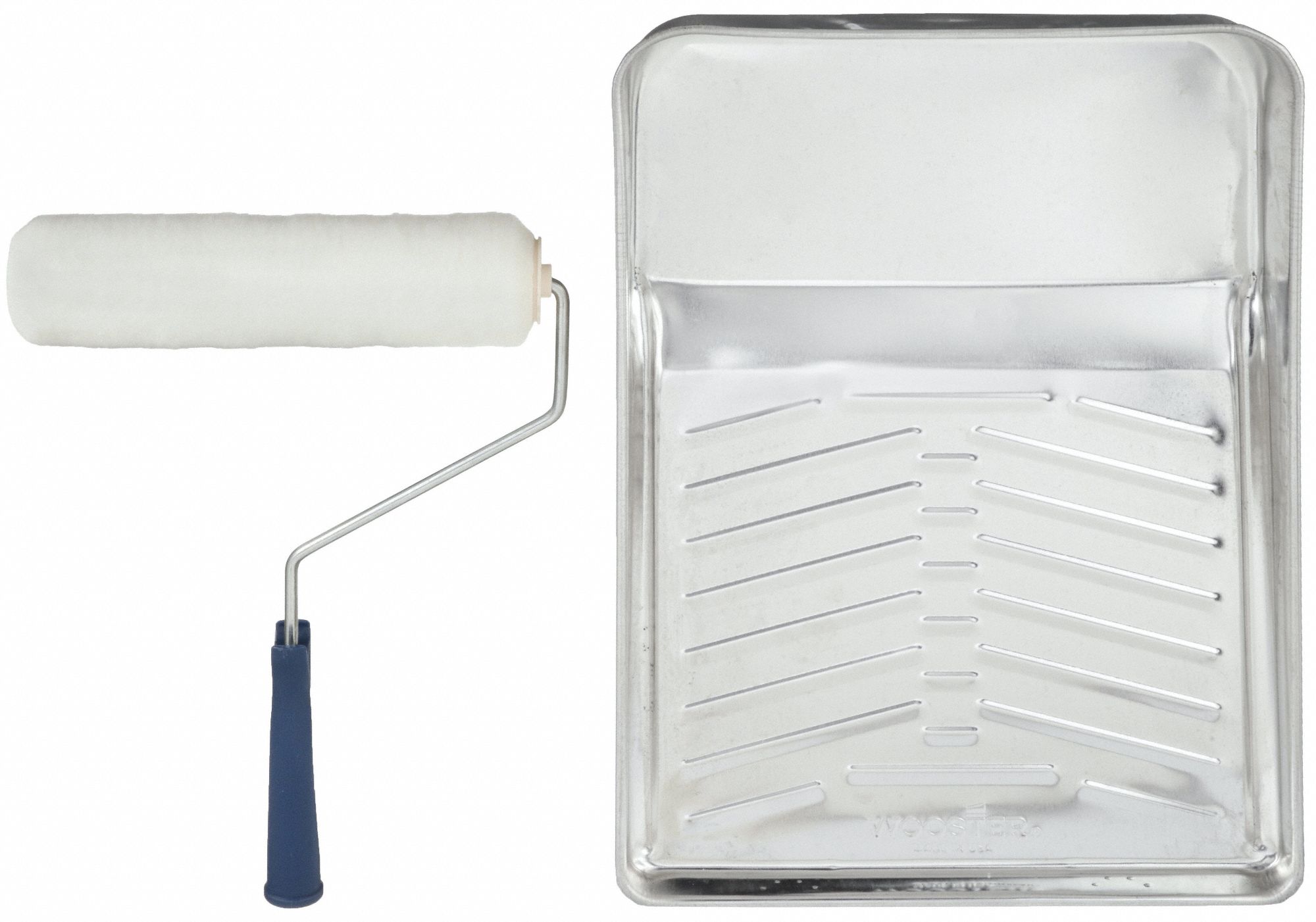 WOOSTER, 5 Wire Cage Roller Frame, 9 in Roller Lg, Paint Roller Kit ...