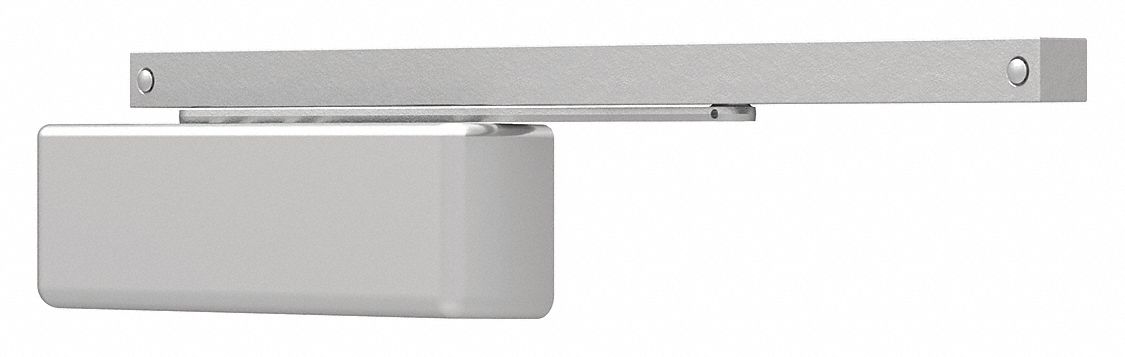 LCN SURFACE TRACK CLOSER,SILVER,LH,STANDARD - Door Closers - WWG46TZ49 ...