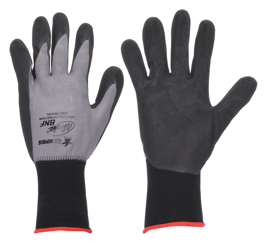 MCR SAFETY, 2XL ( 11 ), Sandy, Coated Gloves - 46U084|N96790XXL - Grainger