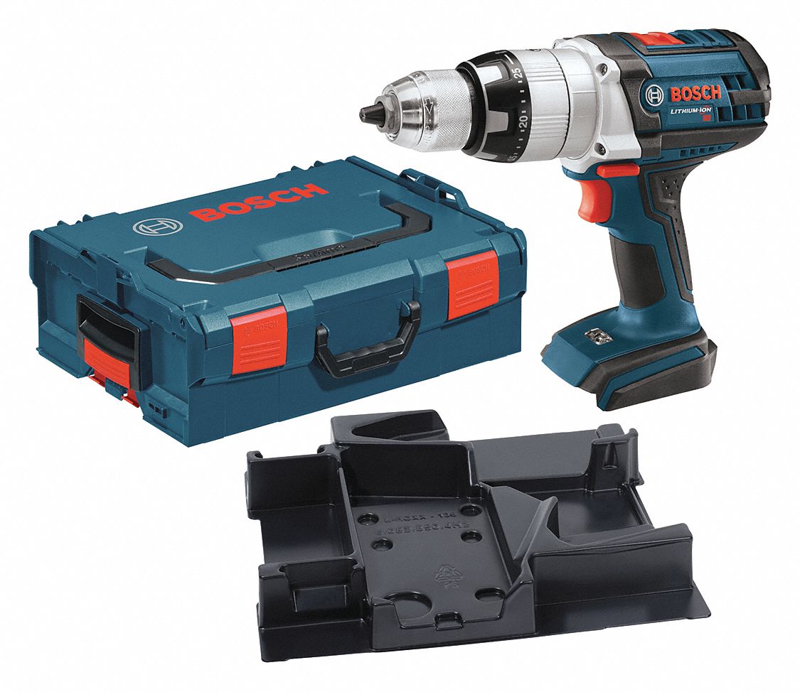 BOSCH, 1/2 in Chuck, 1.5Ah, Cordless Hammer Drill/Driver - 46U399 ...