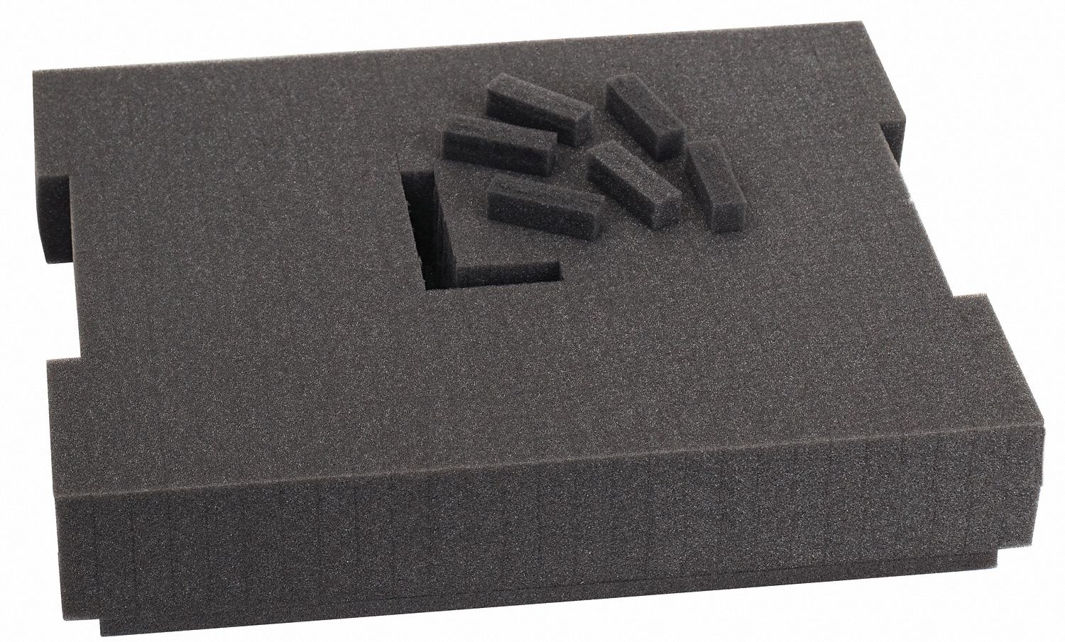 BOSCH, Black, 12 1/2 in Overall Wd, Foam Insert - 46U422|FOAM-201 ...