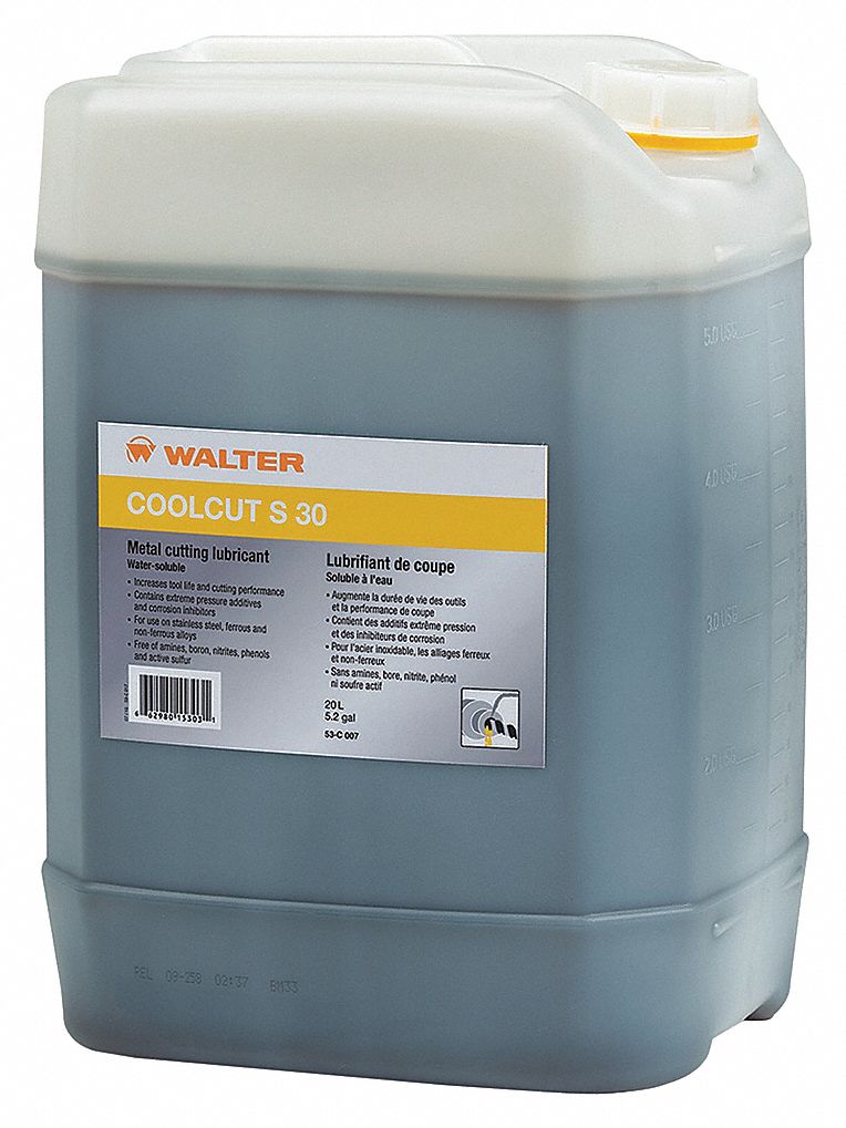 WALTER SURFACE TECHNOLOGIES LUBRICANT COOLCUT S-3020L - General Purpose ...