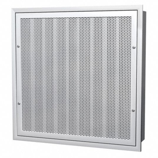 10 in Duct, Steel, Flush Mount Ceiling Diffuser - 46V212|FRFDP-GR000029 ...