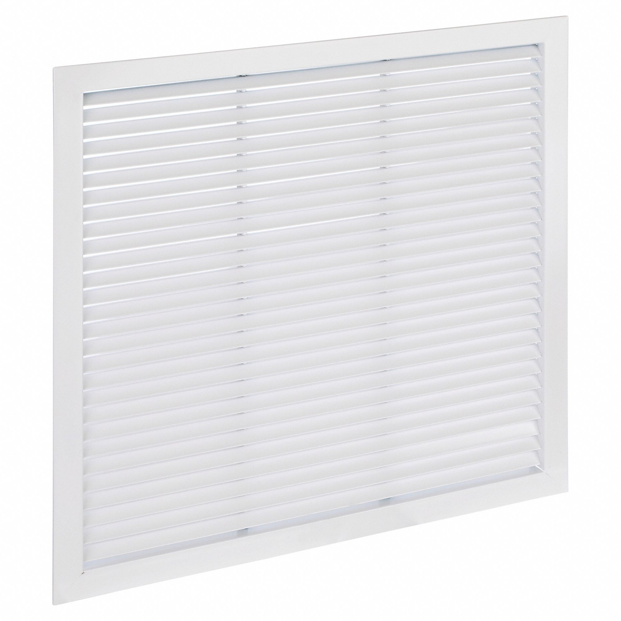 Louvered Grille, White, Return Air Grille - 46V226|530 - Grainger