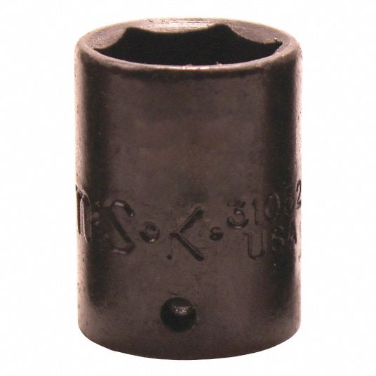 Impact Socket, Drive Type Square, Drive Size 1/4 in - Grainger