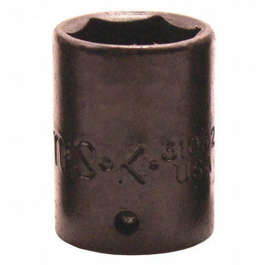 Impact Socket, Drive Type Square, Drive Size 1/4 in - Grainger