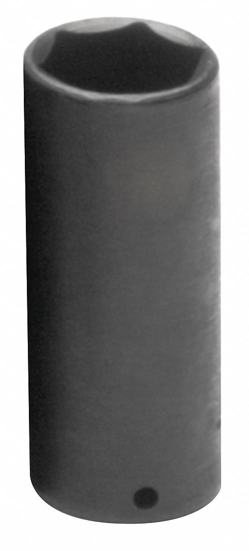 Impact Socket, Drive Type Square, Drive Size 1/4 in - Grainger