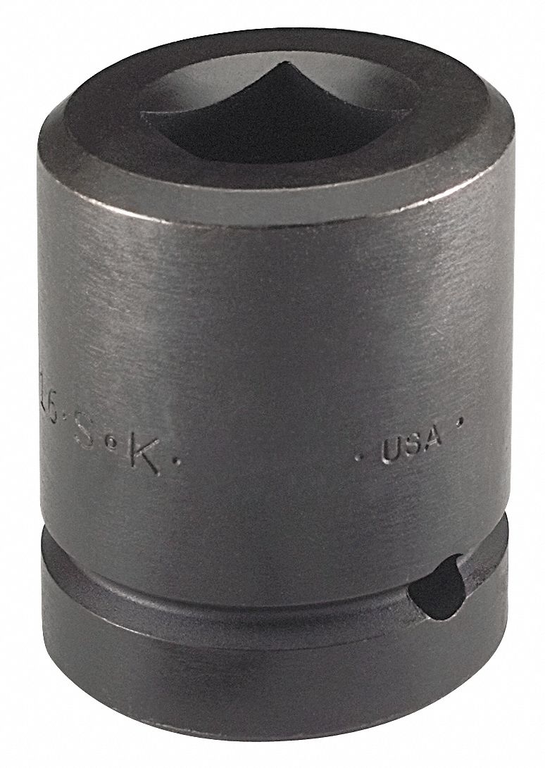 Impact Socket, Drive Type Square, Drive Size 1 in - Grainger