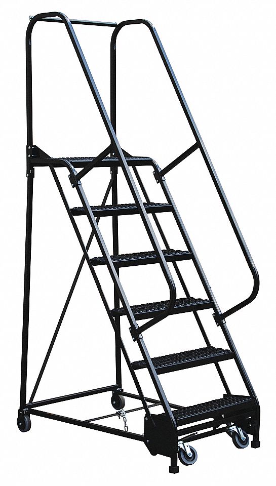 VESTIL LADDER ESD 60DEG SLOPE GRIP 4 STEP - Rolling Ladders ...