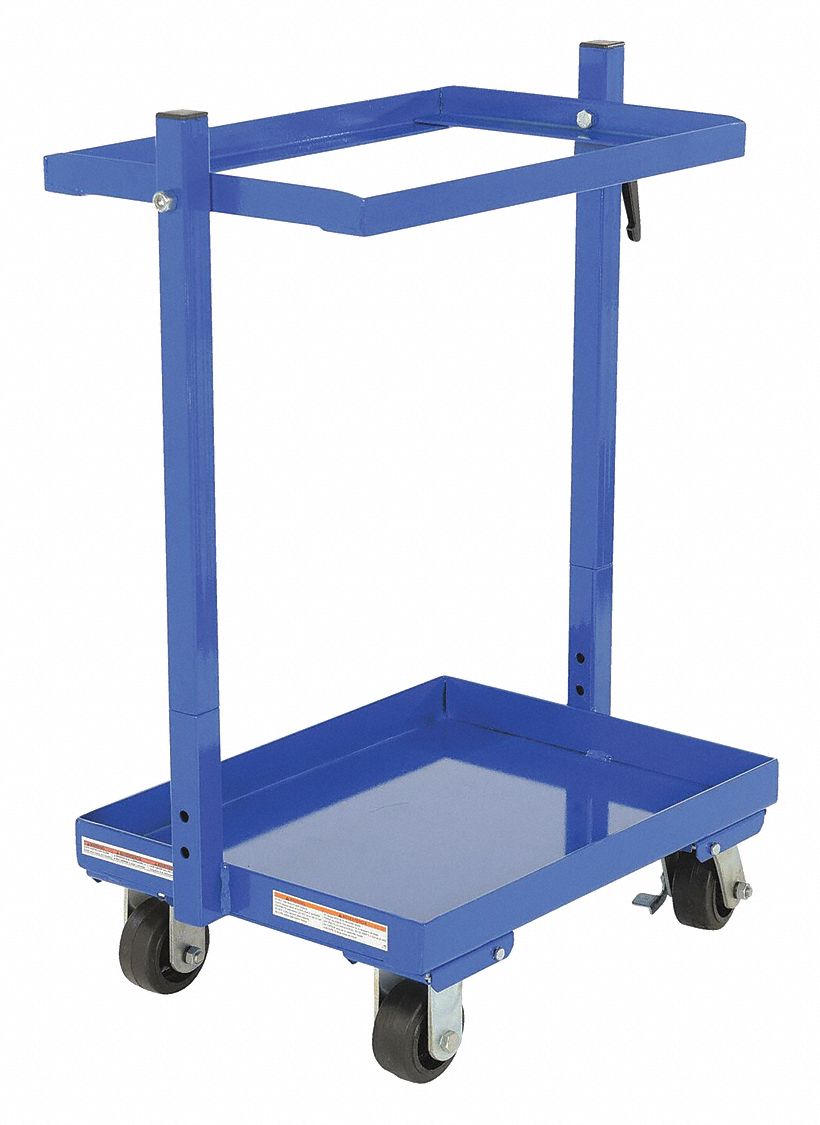 VESTIL CART STOCK MULTI-TIER 2 LEVEL - Metal Shelf and Utility Carts ...