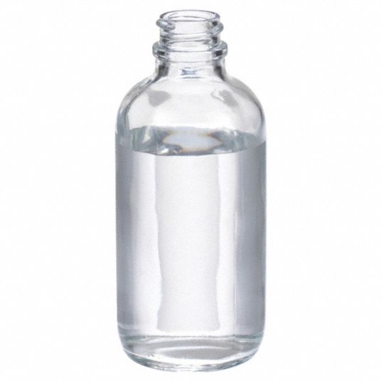 Soda Lime Glass, 125 mL Capacity - mL, Bottle - 46Z264|W216832 - Grainger