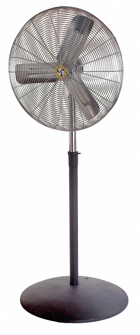 AIRMASTER FAN, 24 in Blade Dia, 3 Speeds, Light-Duty Industrial Fan ...
