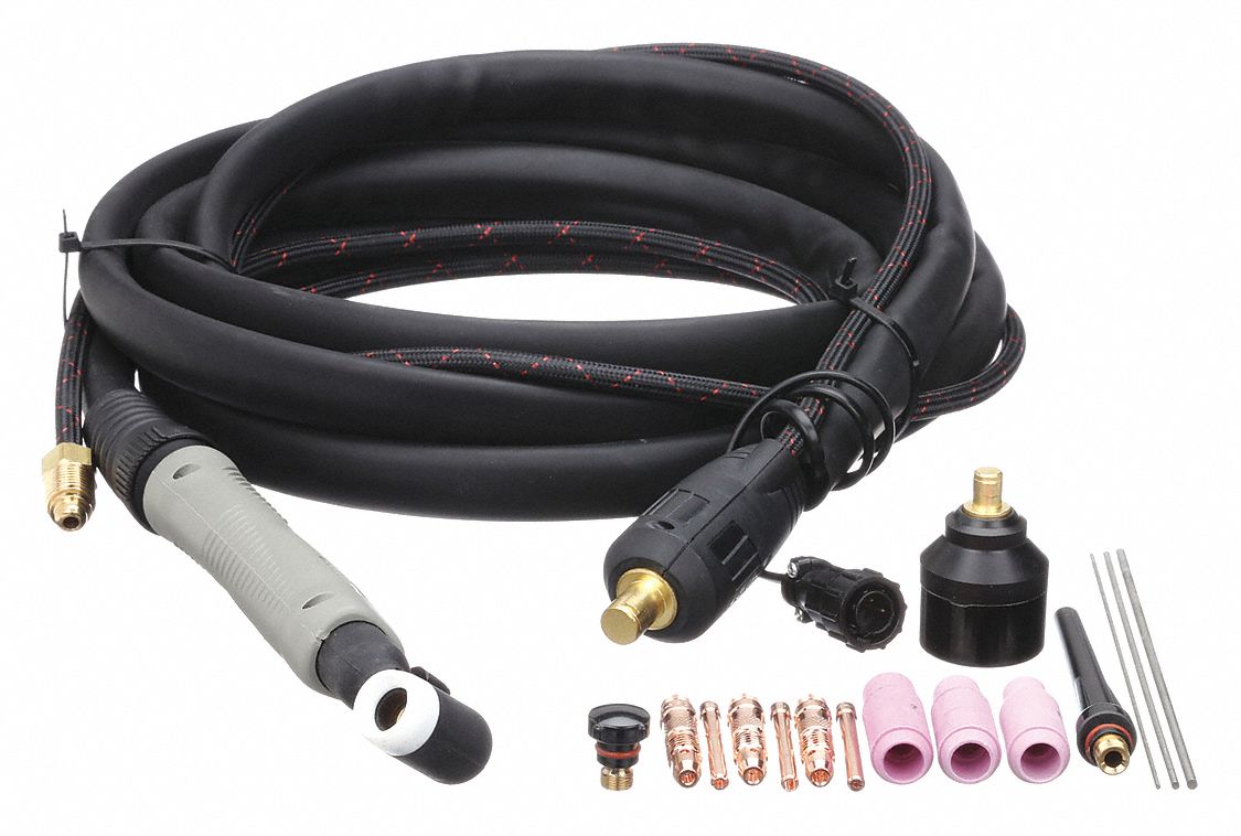 ESAB, Air-Cooled, 17, TIG Torch Kit - 46Z471|W4013802 - Grainger