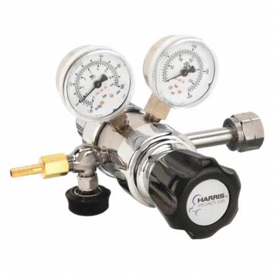 HARRIS, Single Stage, CGA 320 Inlet, Specialty Gas Regulator - 46Z475 ...