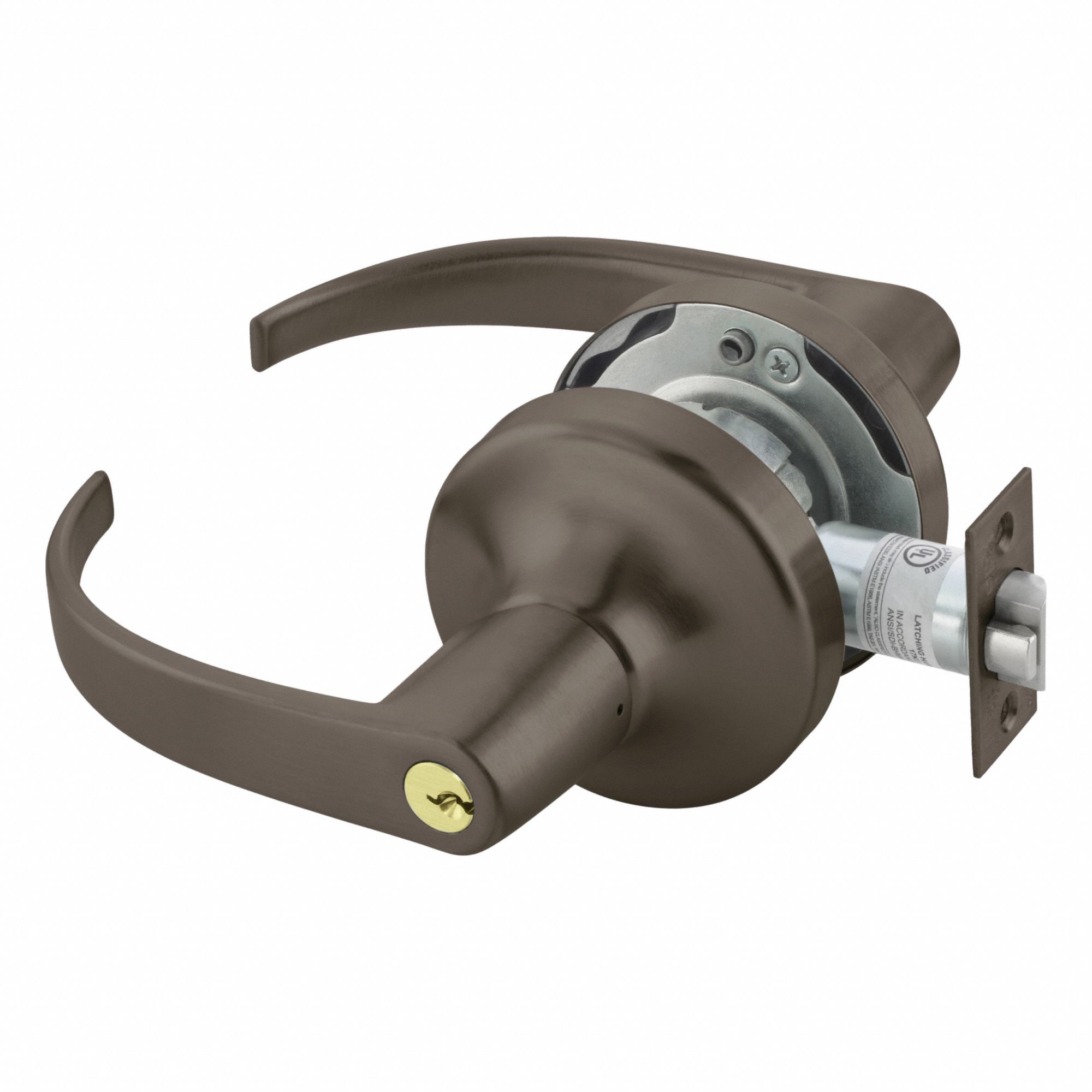 MCKINNEY, Classroom Lever Locksets, Bronze, Door Lockset - 56HL89 ...