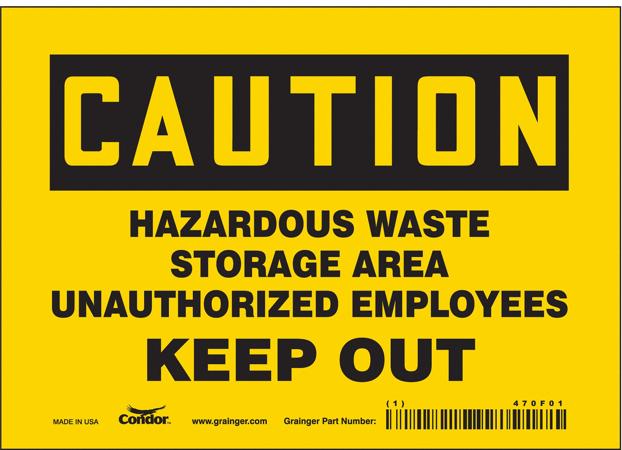 Vinyl, Adhesive Sign Mounting, Safety Sign - 470F01|470F01 - Grainger