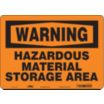 Chemical, Gas, & Hazardous Material Storage Signs - Grainger Industrial ...
