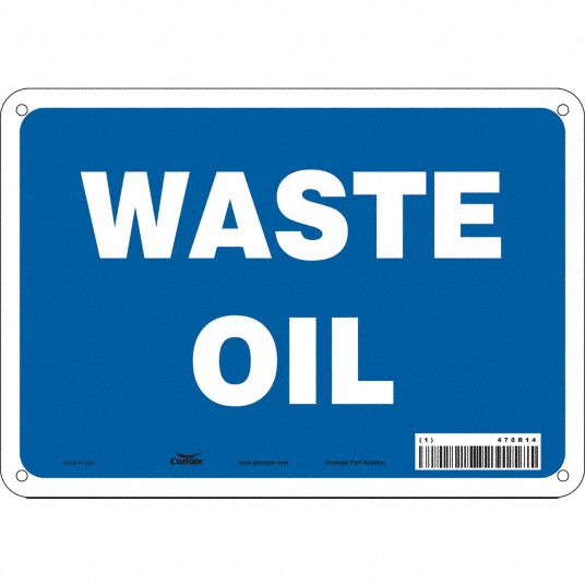 Polyethylene, Mounting Holes Sign Mounting, Safety Sign - 470R14|470R14 ...