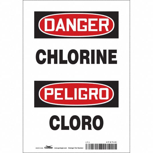Vinyl, Adhesive Sign Mounting, Safety Sign - 470T49|470T49 - Grainger