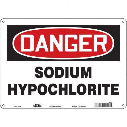 Polyethylene, Mounting Holes Sign Mounting, Safety Sign - 470W01|470W01 ...