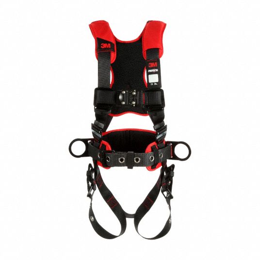 3M PROTECTA Full Body Harness: Positioning, Vest Harness, Back/Hips ...