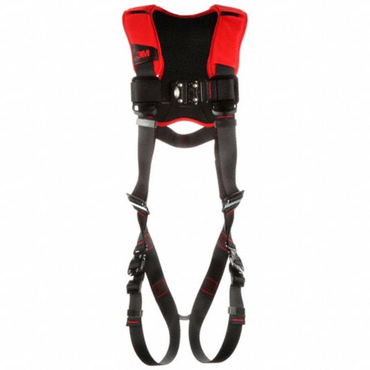 3M PROTECTA, Vest Harness, Quick-Connect / Quick-Connect, Full Body ...