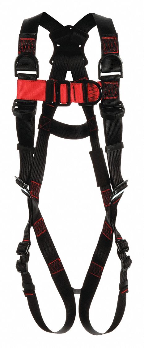 3m Protecta 1161512 3m Protecta Full Body Harness, 420 lb, Black - XL ...