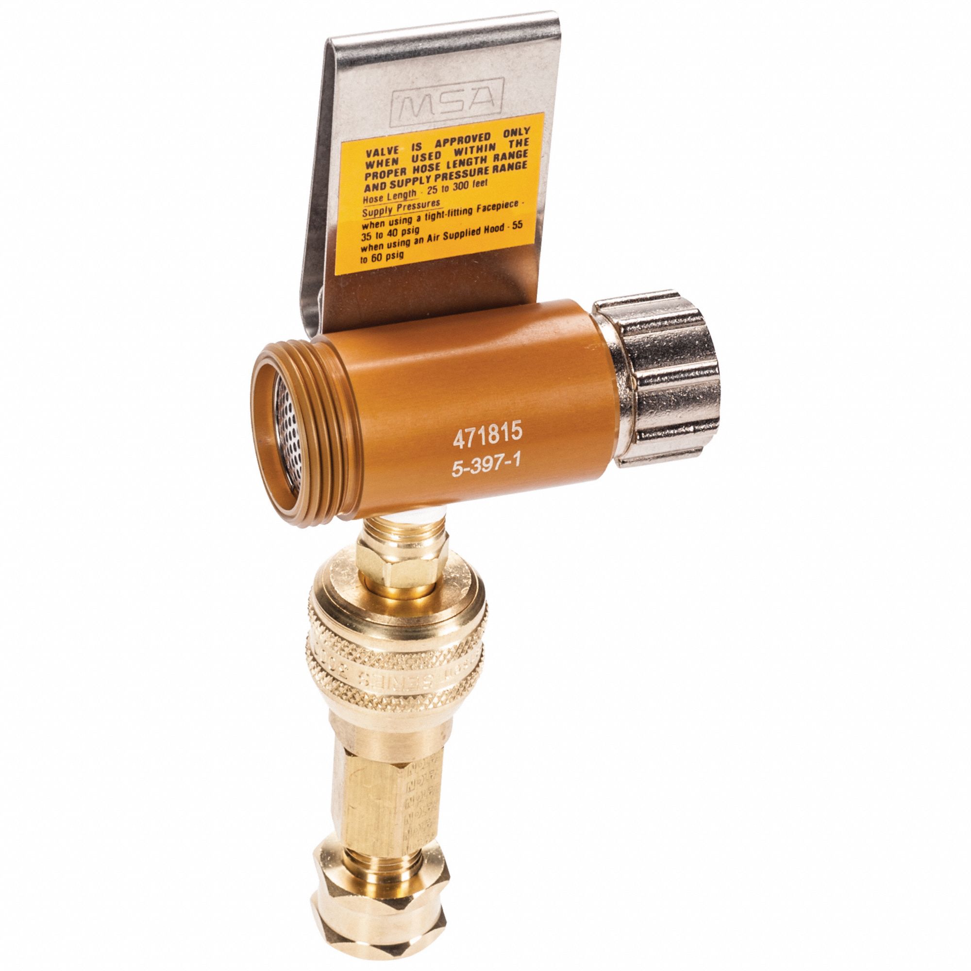 MSA Valve - 797PL3|471815 - Grainger