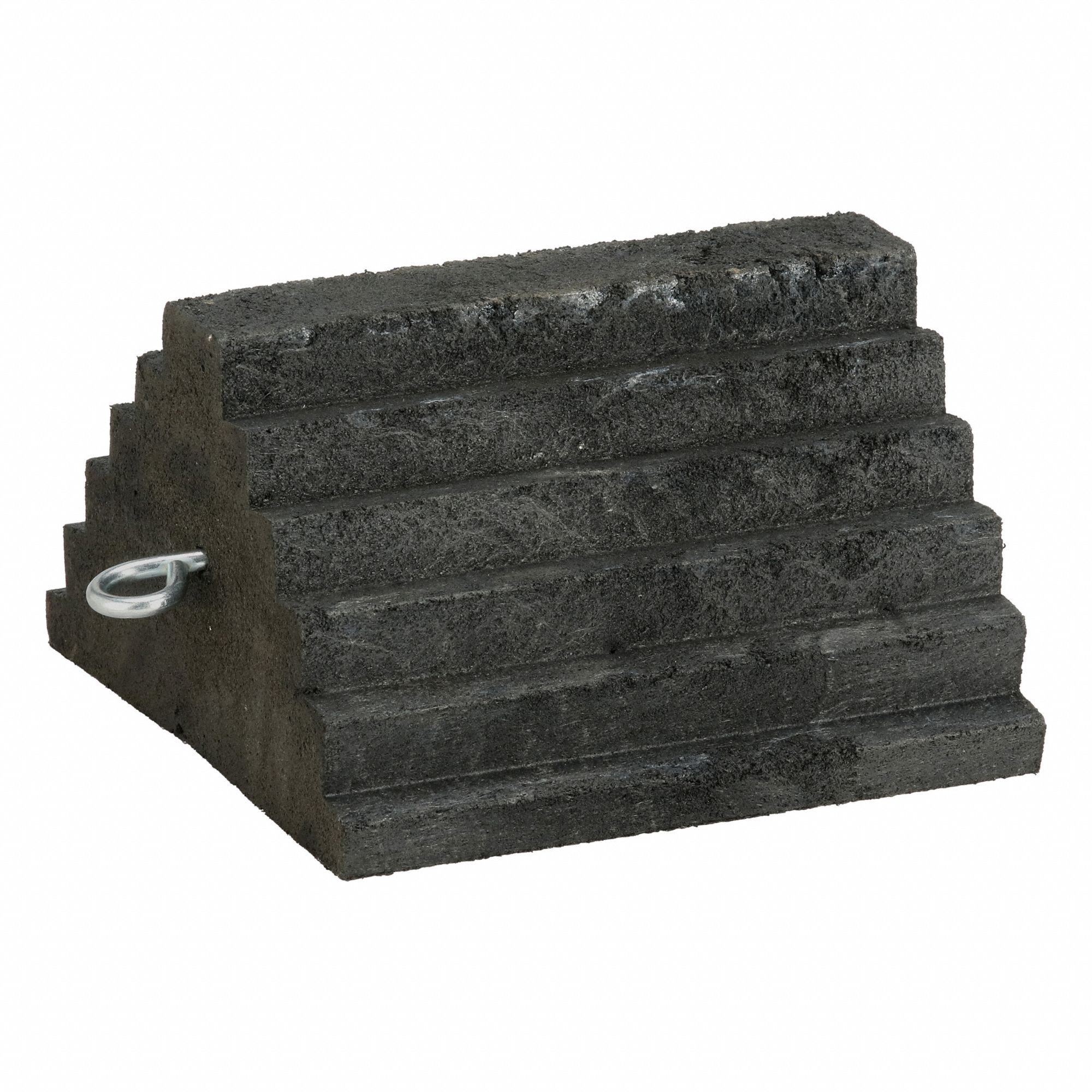 Rubber, 55 in Max Compatible Wheel Dia, Wheel Chock - 471F54|CH4121-8 ...