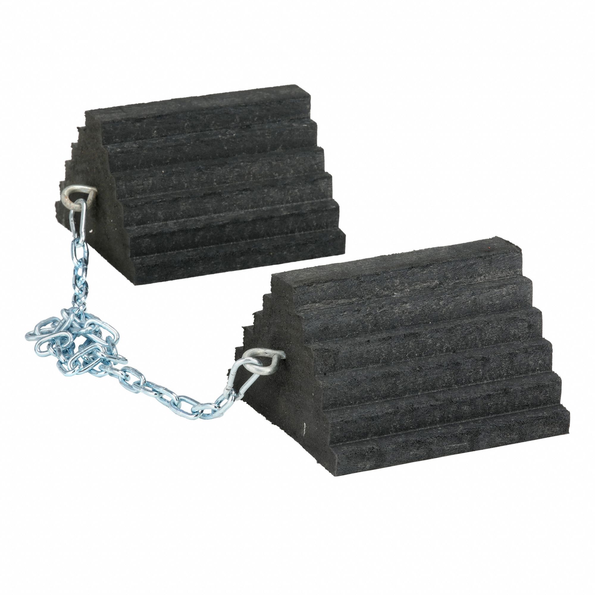 Rubber, 55 in Max Compatible Wheel Dia, Wheel Chock - 471F55|CH4121-8 ...