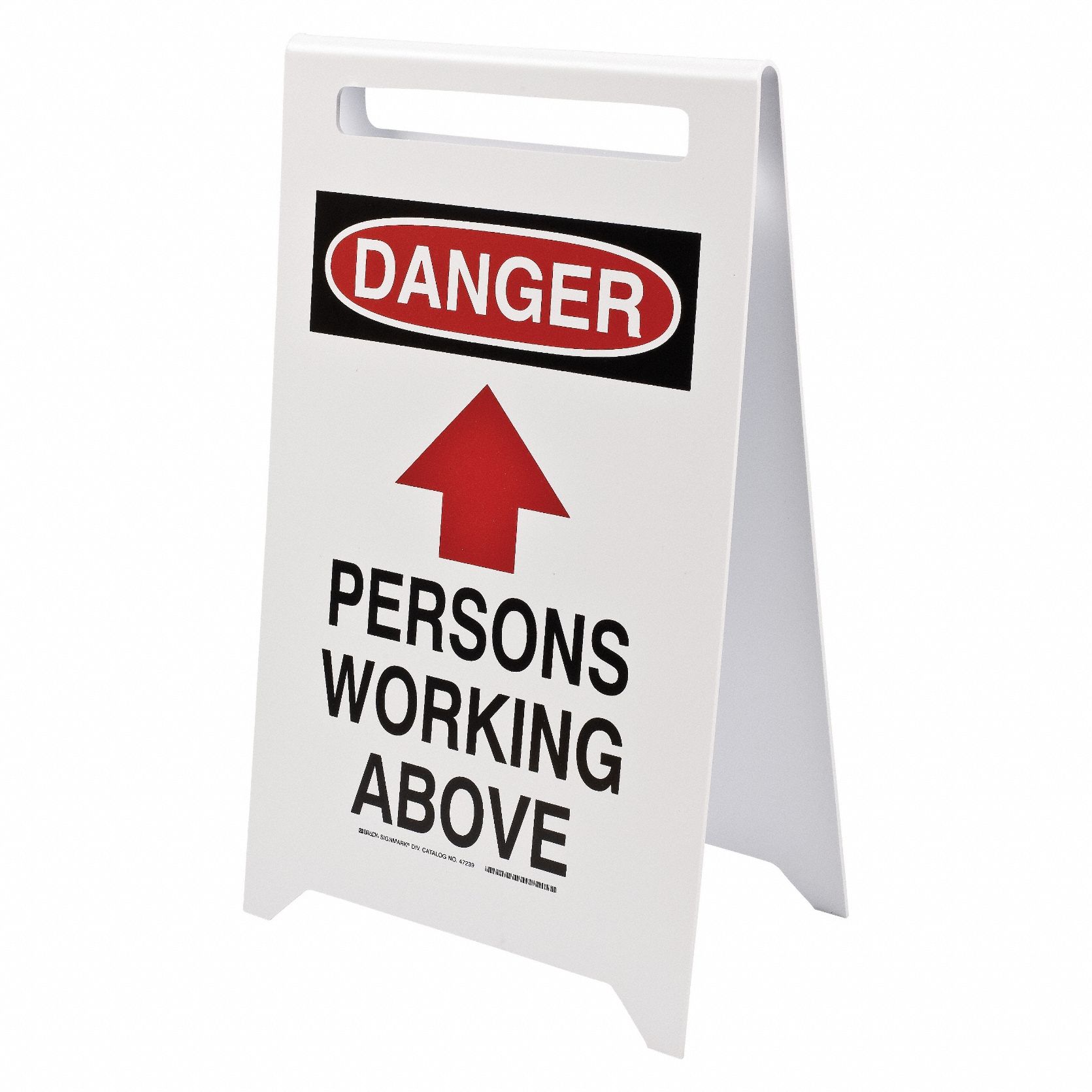 Floor Stand,Danger,Polystrene Plastic - Grainger