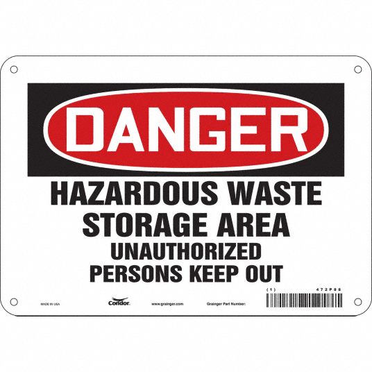 Vinyl, Adhesive Sign Mounting, Safety Sign - 472P88|472P88 - Grainger