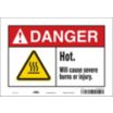 Hot Surface Signs - Grainger Industrial Supply