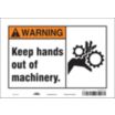 Pinch Point & Keep Hands Clear Signs - Grainger Industrial Supply