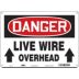 Overhead Electrical Wire Signs - Grainger Industrial Supply