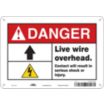 Overhead Electrical Wire Signs - Grainger Industrial Supply