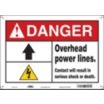 Overhead Electrical Wire Signs - Grainger Industrial Supply