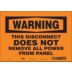 Electrical Panel Signs - Grainger Industrial Supply