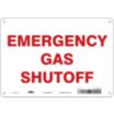 Emergency Shut-Off Signs - Grainger Industrial Supply