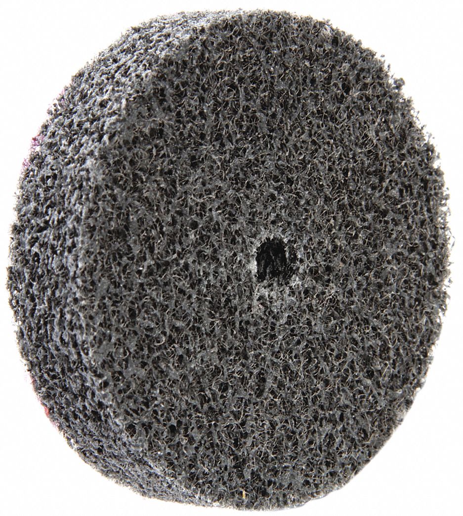 2 in Blending Unitized Wheel, 1/2 in W, 1/4 in Mounting Size, Fine ...