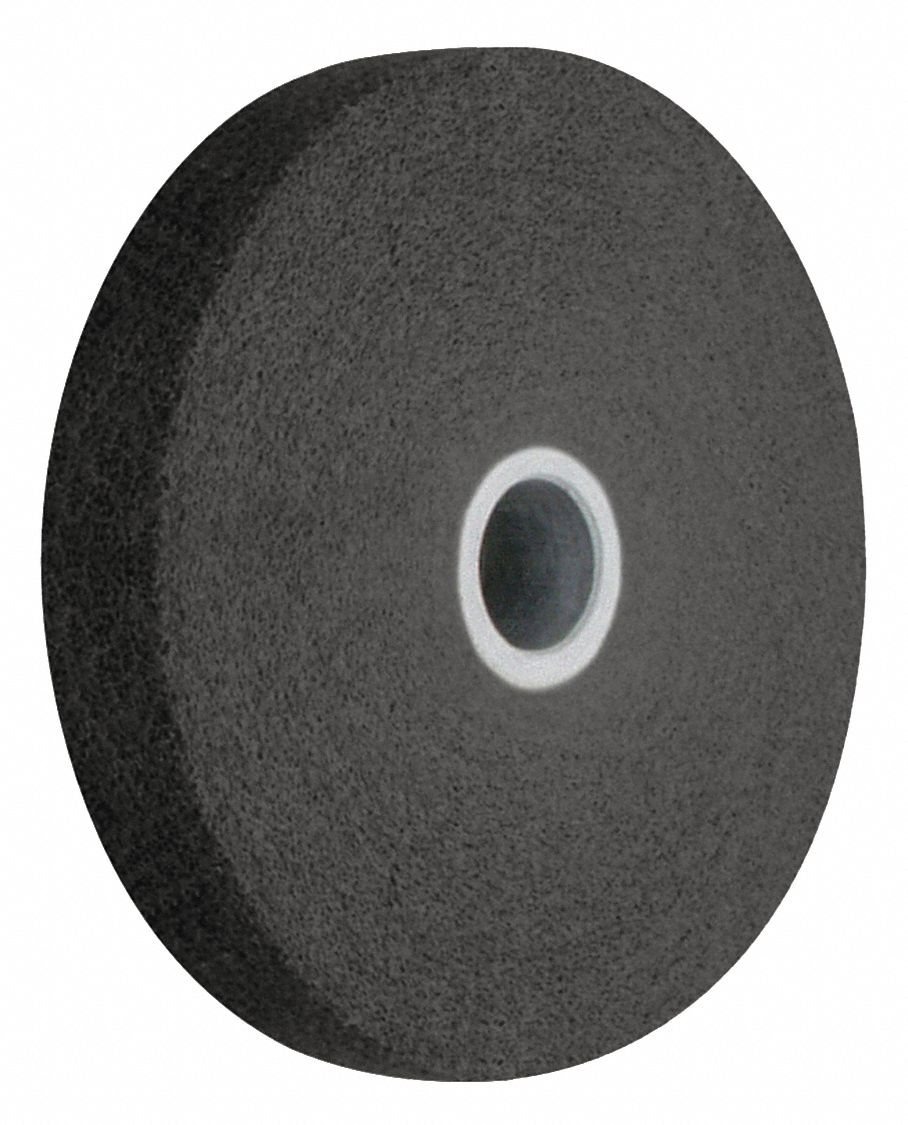 SCOTCH-BRITE, 8 in Dia x 1 in W, 5/8 in Arbor Hole, Unitized Wheel ...