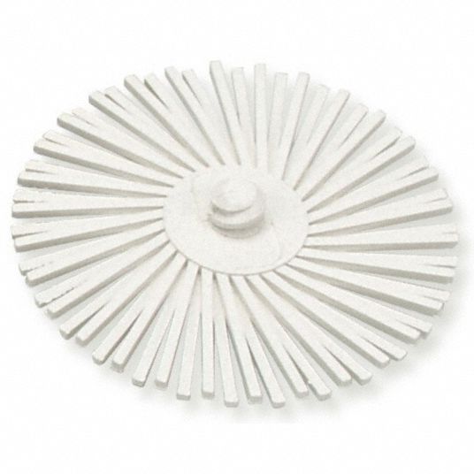 SCOTCH-BRITE, Type A, 3 in Dia x 1/2 in Wd, Radial Bristle Disc ...