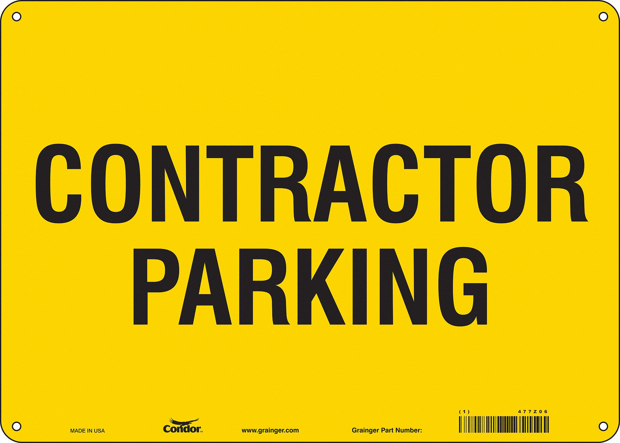 10 in x 14 in Nominal Sign Size, Aluminum, Traffic Sign - 477Z06|477Z06 ...